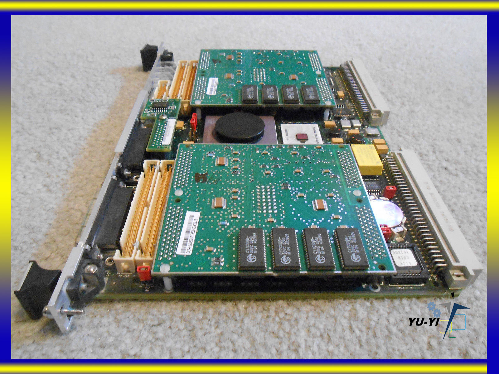 MOTOROLA MVME162P-344E MC68040 CPU, 32MHZ, 16MB SDRAM MEMORY, 512KB - PLC DCS SERVO Control ...